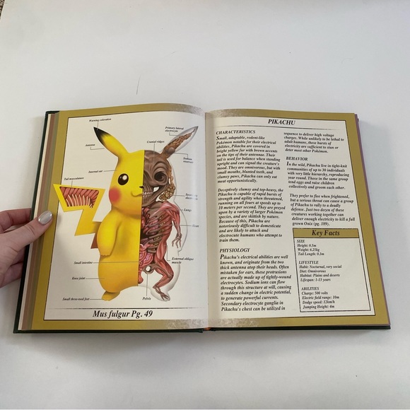 Pokemon | Other | Rare Pokenatomy An Unofficial Guide Green And Gold ...